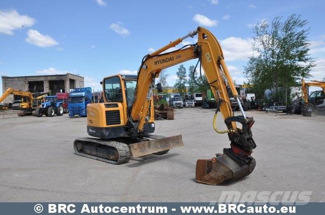 Hyundai R60CR-9A, 2015, brc_trucks, 立陶宛 - 小型挖土機/掘鑿機
