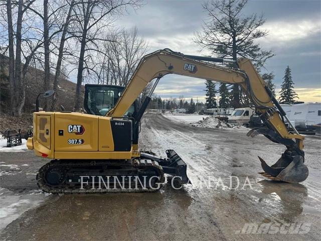 Cat 307.5-07, 2022, Quesnel, British Columbia, 加拿大 - 履帶式 挖土機/掘鑿機/挖掘機 ...